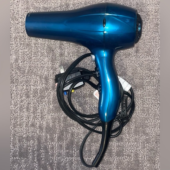 Conair | Hair | Conair Blue Infiniti Pro 875 Watt Hair Blow Dryer W 6 ...